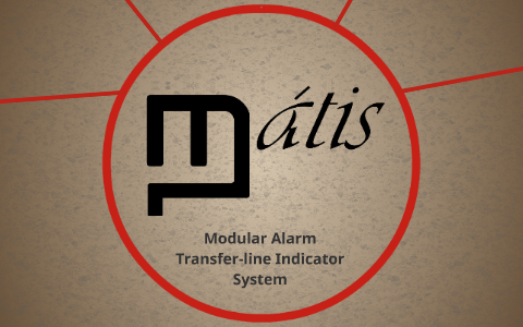 Modular Alarm Transfer-line Indicator System by Clairine Ivana