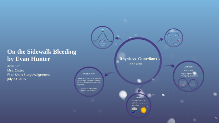 On the Sidewalk Bleeding by Amy Kim on Prezi