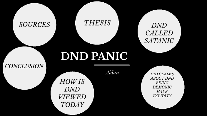 DND PANIC/SATANIC PANIC by Aidan Smith on Prezi