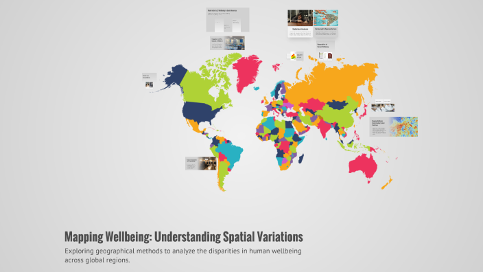 Mapping Wellbeing: Understanding Spatial Variations by Nathan Douman on ...