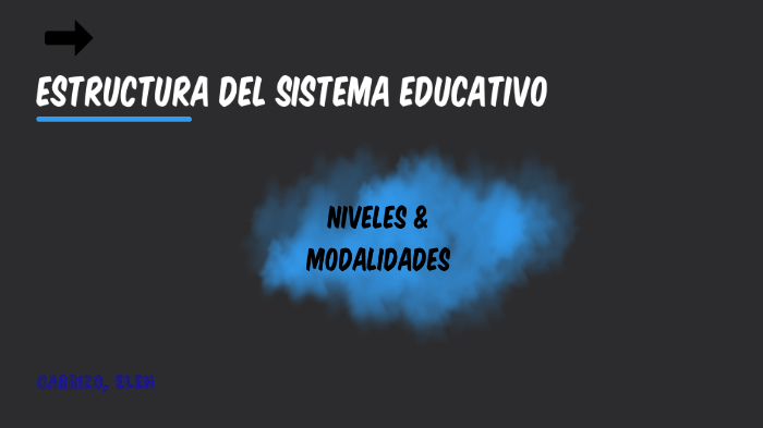 NIVELES Y MODALIDADES DEL SISTEMA EDUCATIVO ARGENTINO by Elen Sahel ...
