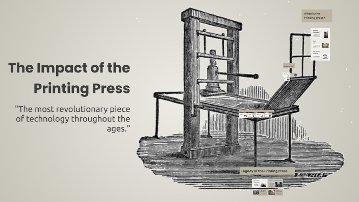 The Impact of the Printing Press by lex on Prezi