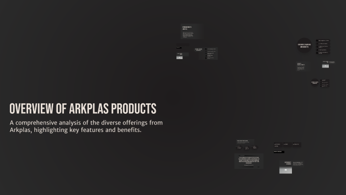 Overview of Arkplas Products by Darryl Osborne on Prezi
