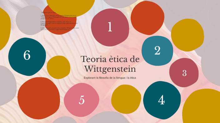 Wittgenstein's Ethical Theory by KARYNA KUZMICHOVA on Prezi