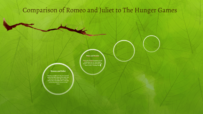Comparison of Romeo and Juliet to The Hunger Games by Elijah Wheeler on ...