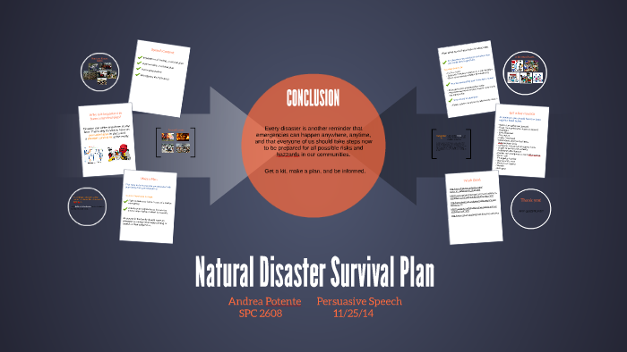 Natural Disaster Survival Plan by Andrea Potente on Prezi