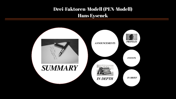 Persönlichkeitstheorie Eysenck Drei-Faktoren-Modell by Parisa Haghdost ...