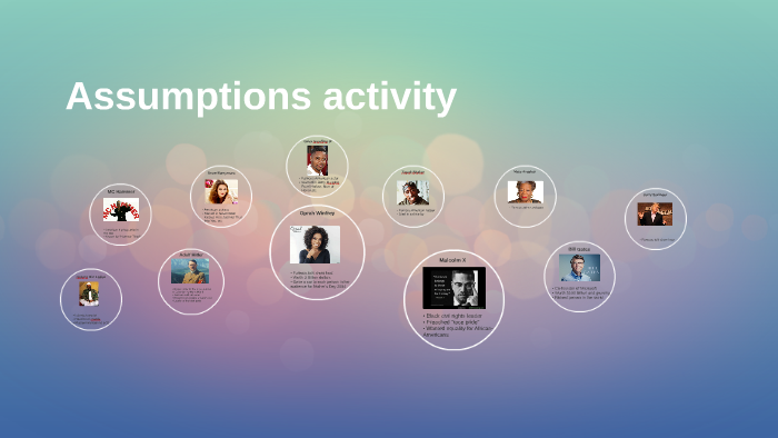 Assumptions activity by Cori Nichols on Prezi