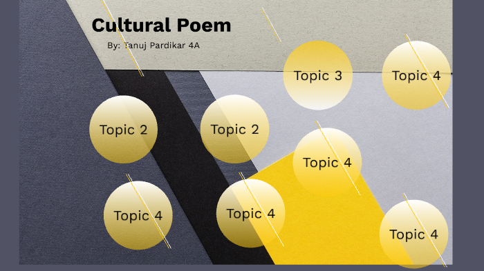 Culture Acrostic Poem by Tanuj Pardikar on Prezi