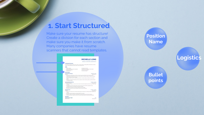 Resume Crash Course by Deanna Main on Prezi