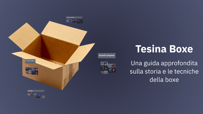 Tesina Boxe by Francesco Livorti on Prezi