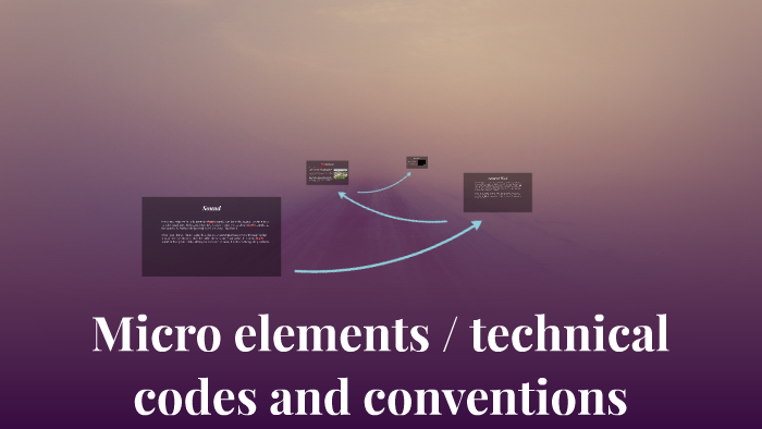 Micro elements / technical codes and conventions by lucy wilson on Prezi