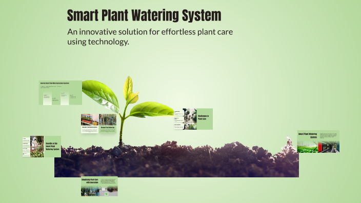Smart Plant Watering System by anass ma balls on Prezi