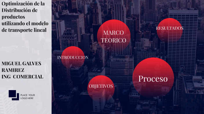 Optimización de la Distribución de productos utilizando el modelo de ...