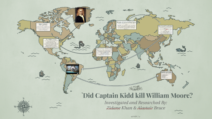 Did Captain Kidd killed William Moore? by Zidane Khan on Prezi