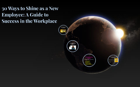 30 Ways to Shine as a New Employee: A Guide to Success in th by Andrew ...