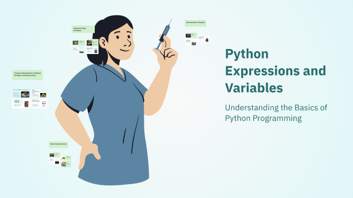 Python Expressions and Variables by MOHNISH on Prezi