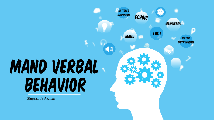 Mand Verbal Behavior by Stephanie Alonso
