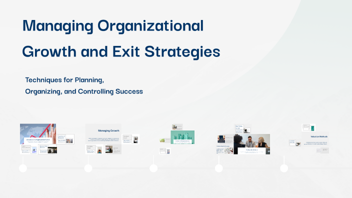 Managing Organizational Growth and Exit Strategies by Tiểu Minh on Prezi