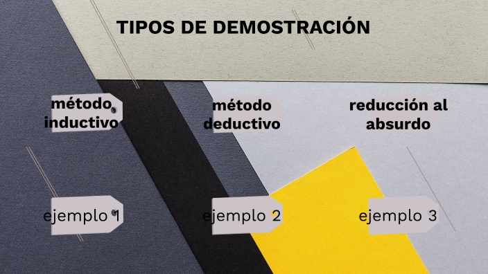 tipos de demostración by sam on Prezi