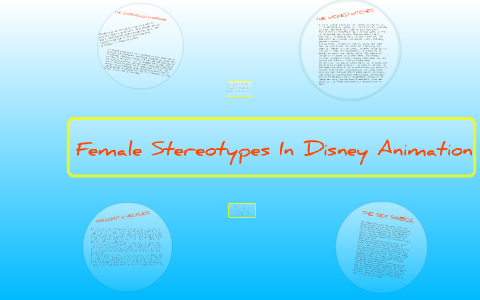 Female Stereotypes In Disney Animation by Jake Lewis
