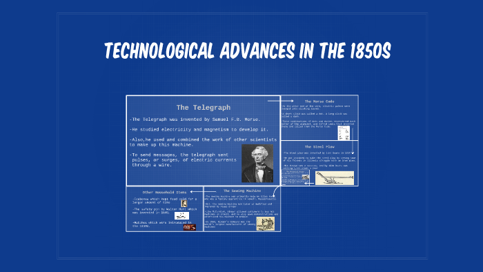 Technological Advances in the 1850s by Gaya Khatwani on Prezi