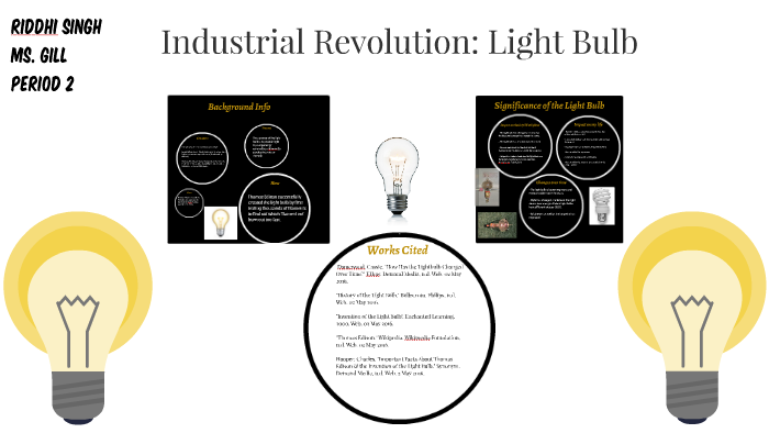 Industrial Revolution: Light Bulb by Riddhi Singh on Prezi