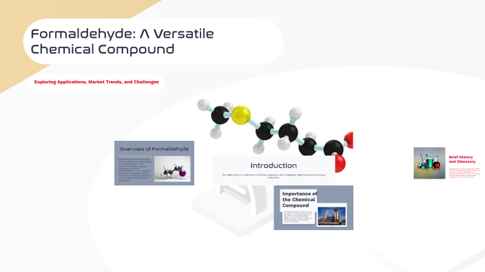 Formaldehyde: A Versatile Chemical Compound by MUHAMAD IZZAT IRFAN BIN ...