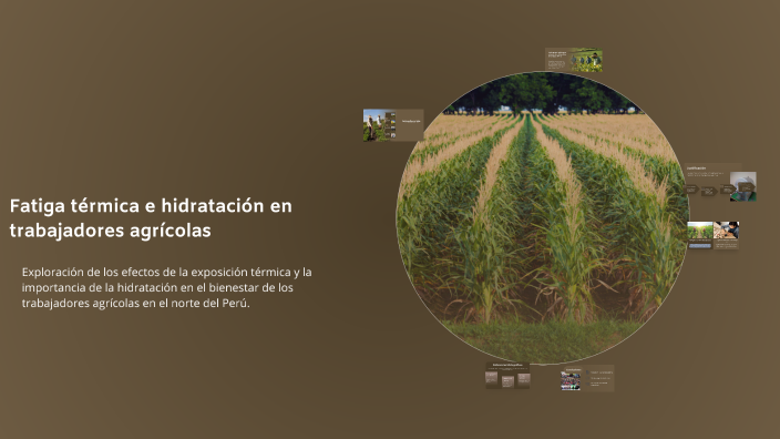 Fatiga térmica e hidratación en trabajadores agrícolas by Gianella ...
