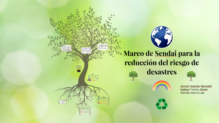 Marco de Sendai para la reducción del riesgo de desastres by JHOREL MALLQUI on Prezi