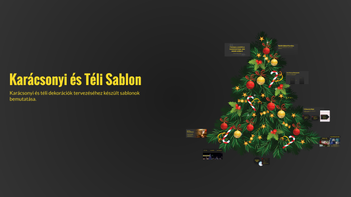 Karácsonyi és Téli Sablon by Nikoletta Dobronyi on Prezi