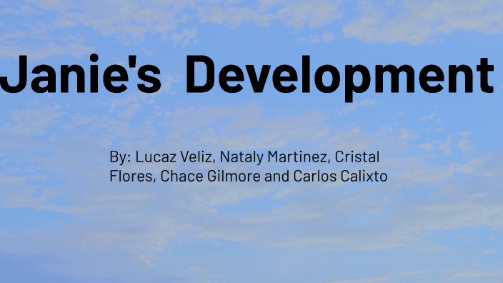 Janie's Development by Lucas Veliz on Prezi