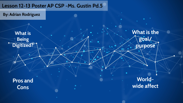 Adrian Rodriguez Lesson 12-13 Poster AP CSP by Adrian Rodriguez on Prezi