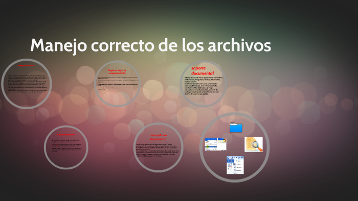 Manejo correcto de los archivos by Justin Galicia on Prezi
