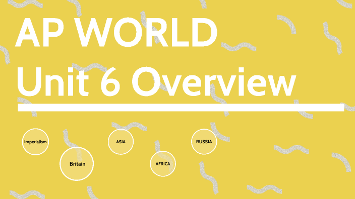 AP WORLD: Unit 6 Overview by Chad Lehrmann on Prezi