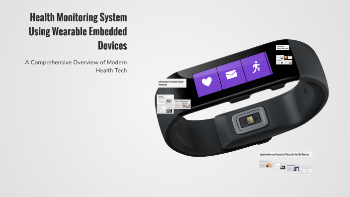 Health Monitoring System Using Wearable Embedded Devices by Prasi Madhu ...