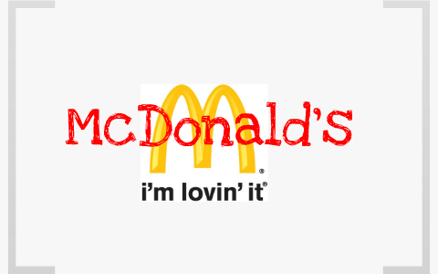 McDonald's Analysis by Erin Fauber