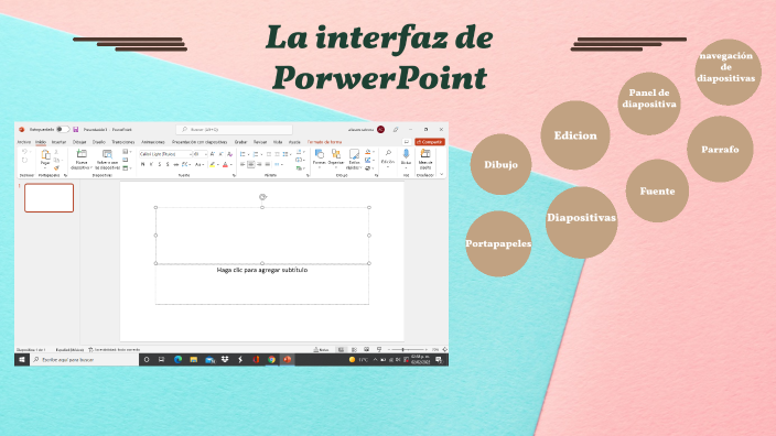 la interfaz de power point by alisson cabrera on Prezi