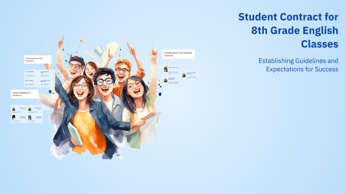 Student Contract for 8th Grade English Classes by Cinthia Osorio on Prezi
