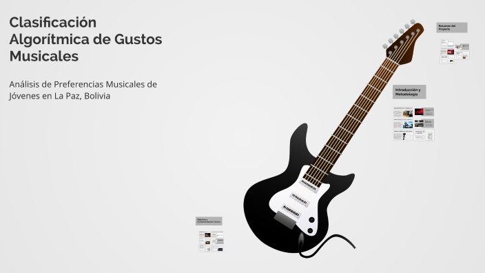 Clasificación Algorítmica de Gustos Musicales by Danner Choque on Prezi