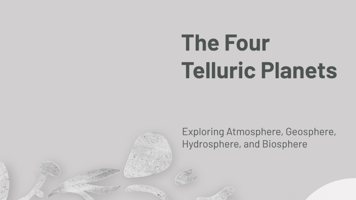 The Four Telluric Planets by Michael Heberling on Prezi