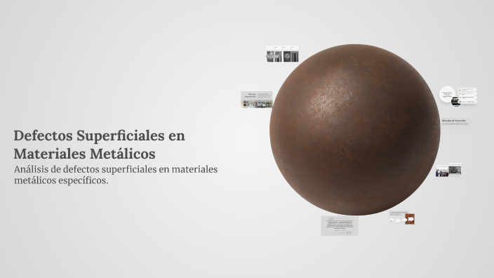 Defectos Superficiales en Materiales Metálicos by JASIS RAMSES CALDERON ...
