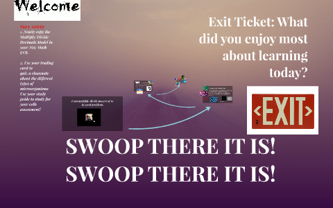 SWOOP THERE IT IS! by Xavier Joseph Woods on Prezi