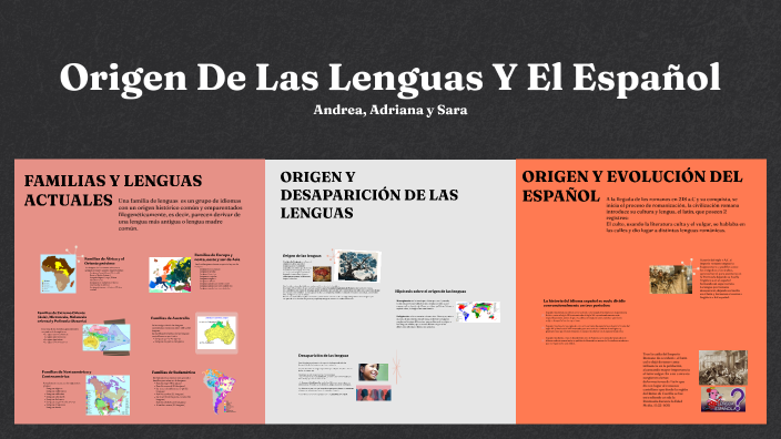 EL ORIGEN DE LAS LENGUAS Y EL ESPAÑOL by ANDREA GALLEGO LÓPEZ on Prezi