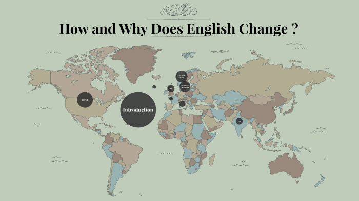 How and Why does English Language Change? by saish wilcox on Prezi