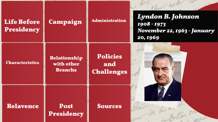 Lyndon B. Johnson by Ethan Schwartz on Prezi