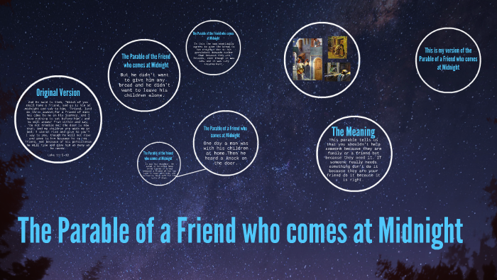 The Parable of a Friend Comes at Midnight by Caterina Lavia on Prezi