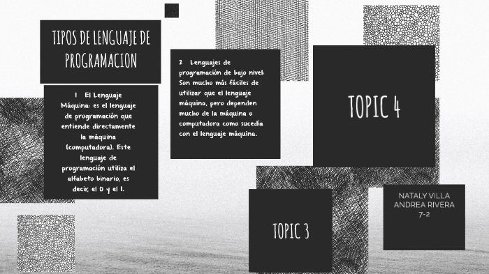tipos de lenguaje de programación by Naty Villa on Prezi