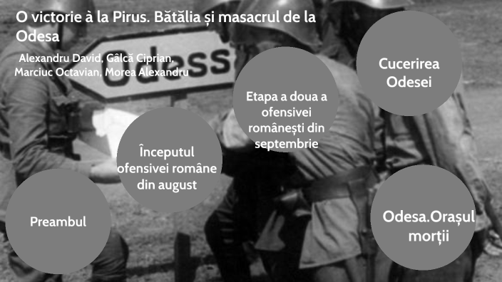 O victorie à la Pirus. Bătălia și masacrul de la Odesa by MARCIUC ...