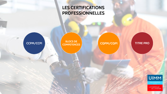 Certification professionnelles by Axel Christophe on Prezi